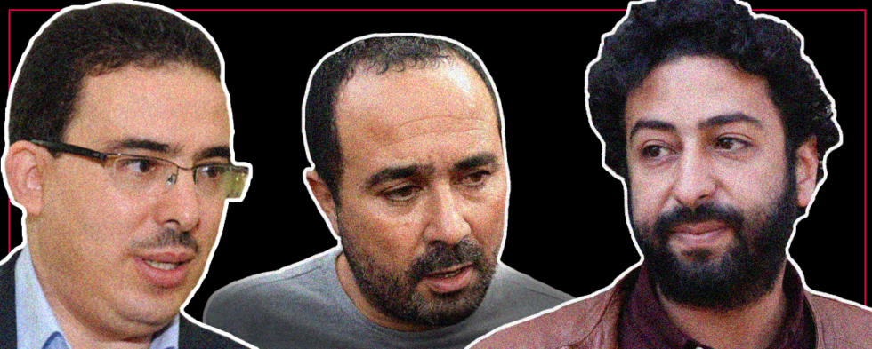 Marokko: Die drei Journalisten Taoufik Bouachrine, Omar Radi und ...
