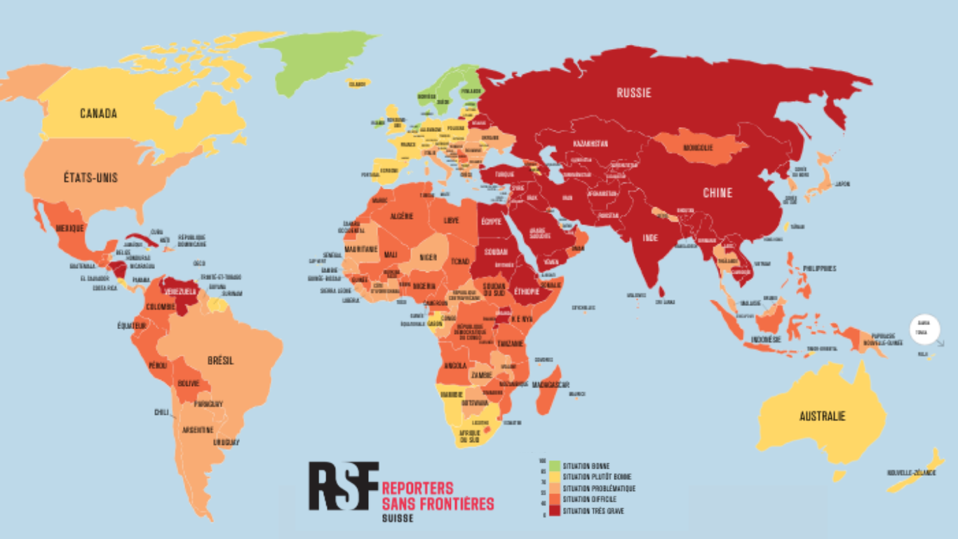 Classement mondial 2025 : La liberté de la presse n’a jamais été aussi ...